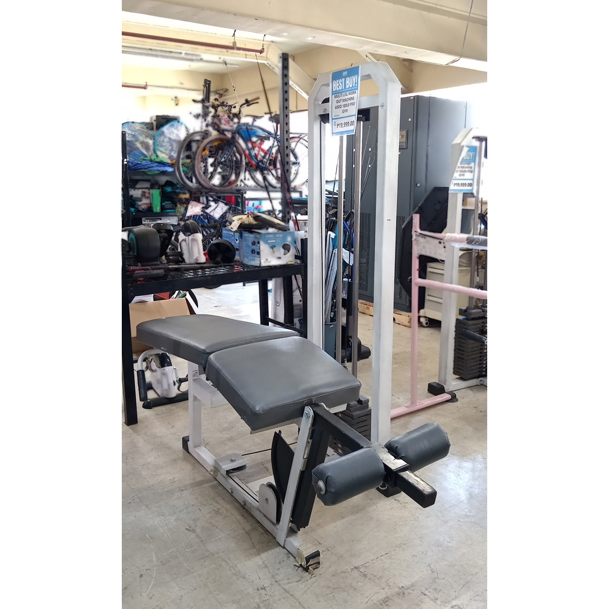 Pro Gym Multi Leg Workout Machine 100LB | HMR Shop N' Bid