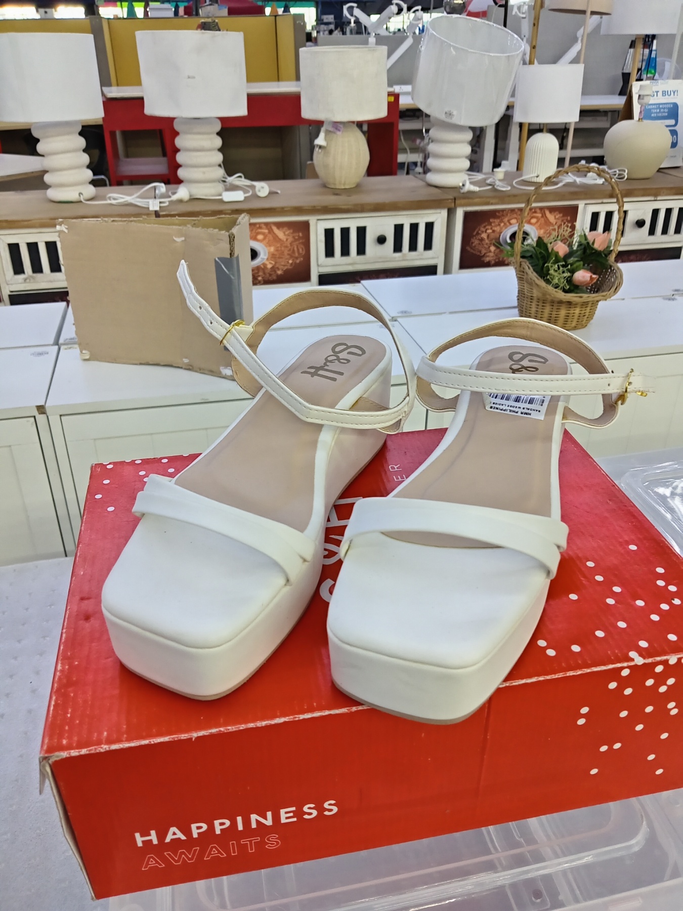 S&H Sandals Wedge Ladies | HMR Shop N' Bid