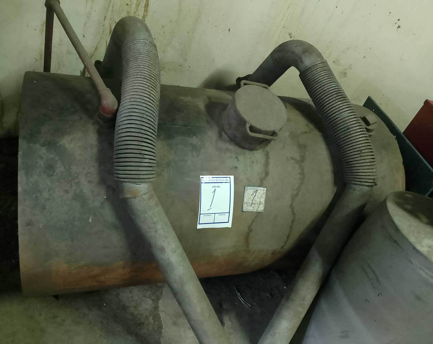 Diesel Fire Pump Day Tank, Exhaust Pipes Muffler and Control Panel / 1 ...