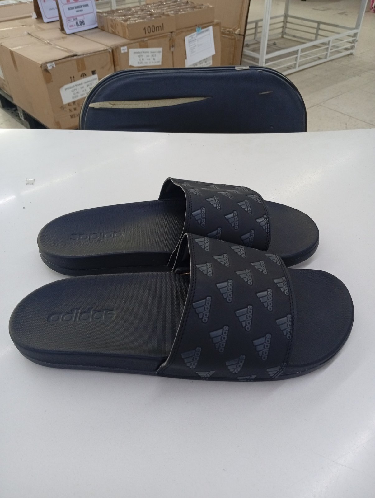 SANDALS SLIDES ADULT GV9736 ADILETTE COMFORT ADIDAS | HMR Shop N' Bid