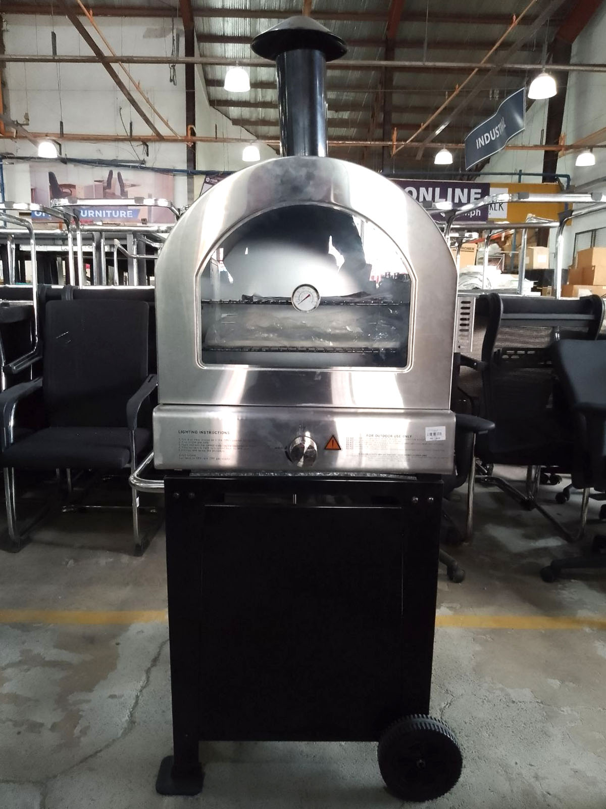 Jumbuck Gas Pizza Oven HS-PZ002 | HMR Shop N' Bid