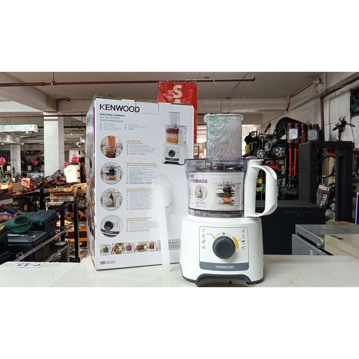 Kenwood Multipro Compact All-In-One System Food Processor FDP31.020WH ...