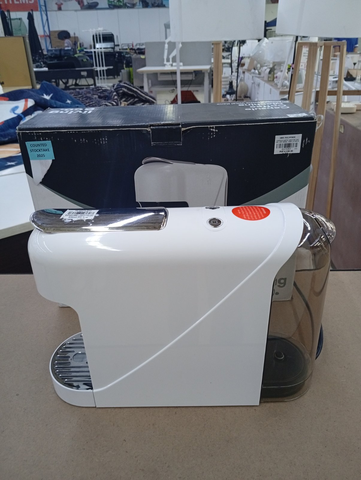 CAPSULE COFFEE MACHINE WB CM-C01 900ML 220V LIVING & CO | HMR Shop N' Bid