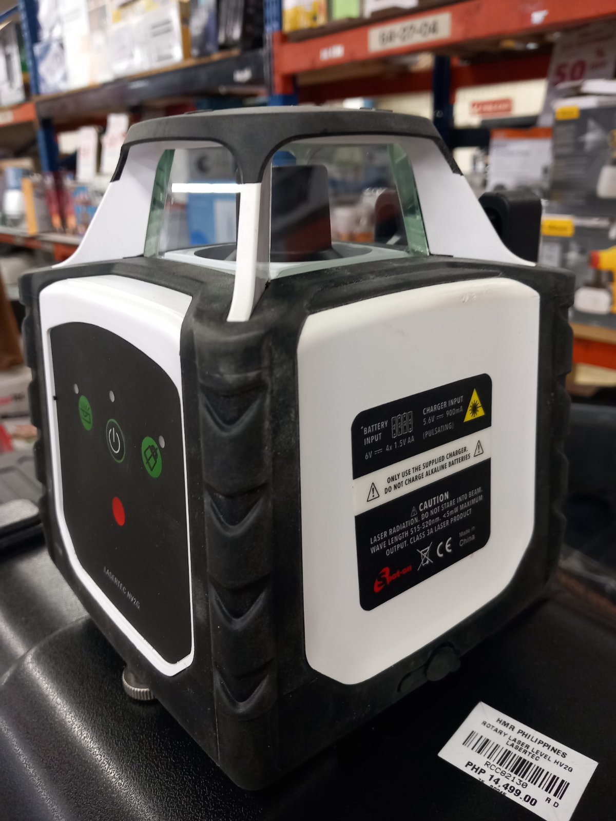 Laser Tec HV2G Rotary Laser Level | HMR Shop N' Bid