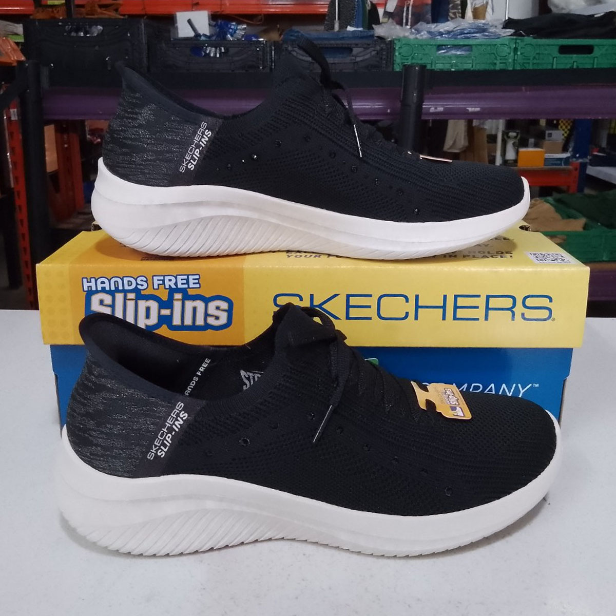 Skechers Adult Shoes 150184BLK Size-8.5US | HMR Shop N' Bid
