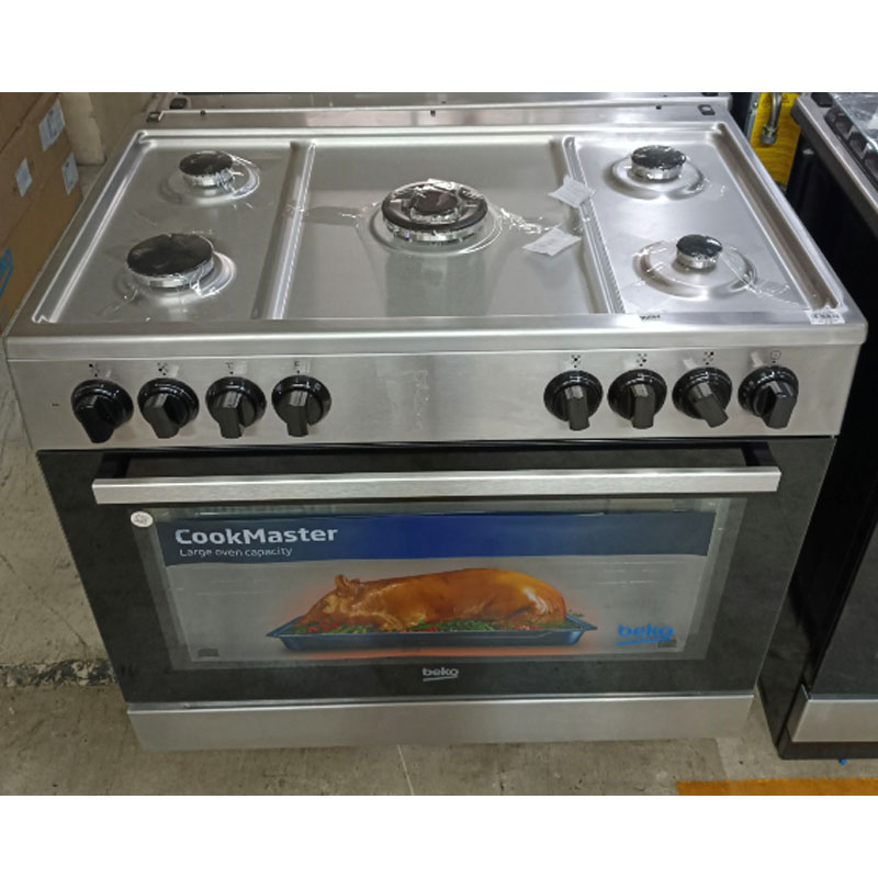 Beko Freestanding Cooker 5 Burner GM15120DXNS - As-is | HMR Shop N' Bid