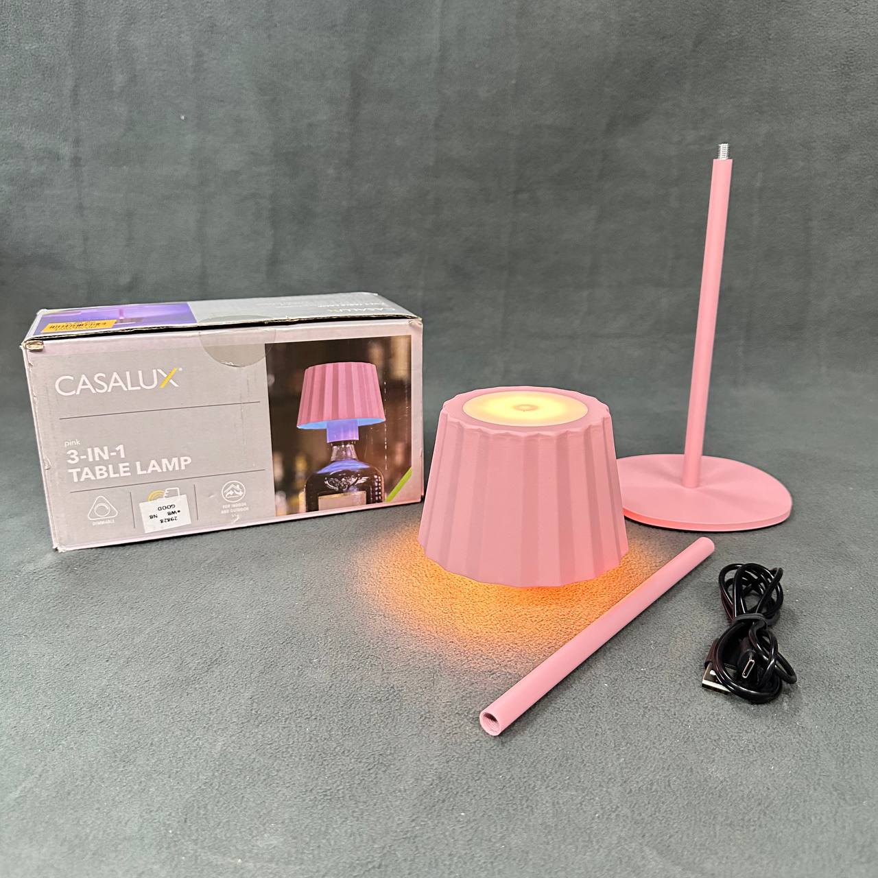 Verwunderlich Casalux 3 In 1 Tischlampe Bild