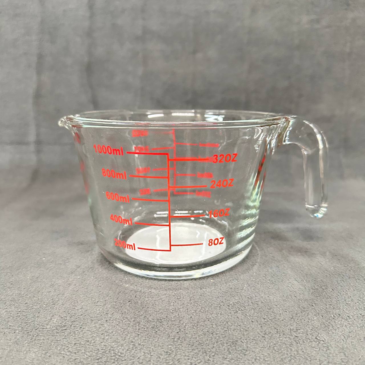 Edge Borosilicate Measuring Cup MP-1000ML 1L | HMR Shop N' Bid