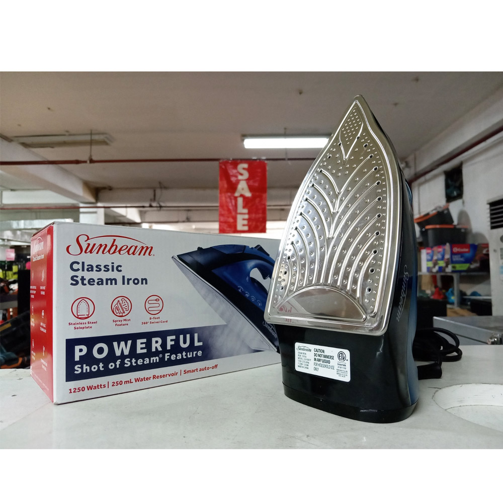 Sunbeam Classic Steam Iron 32610077 110V | HMR Shop N' Bid