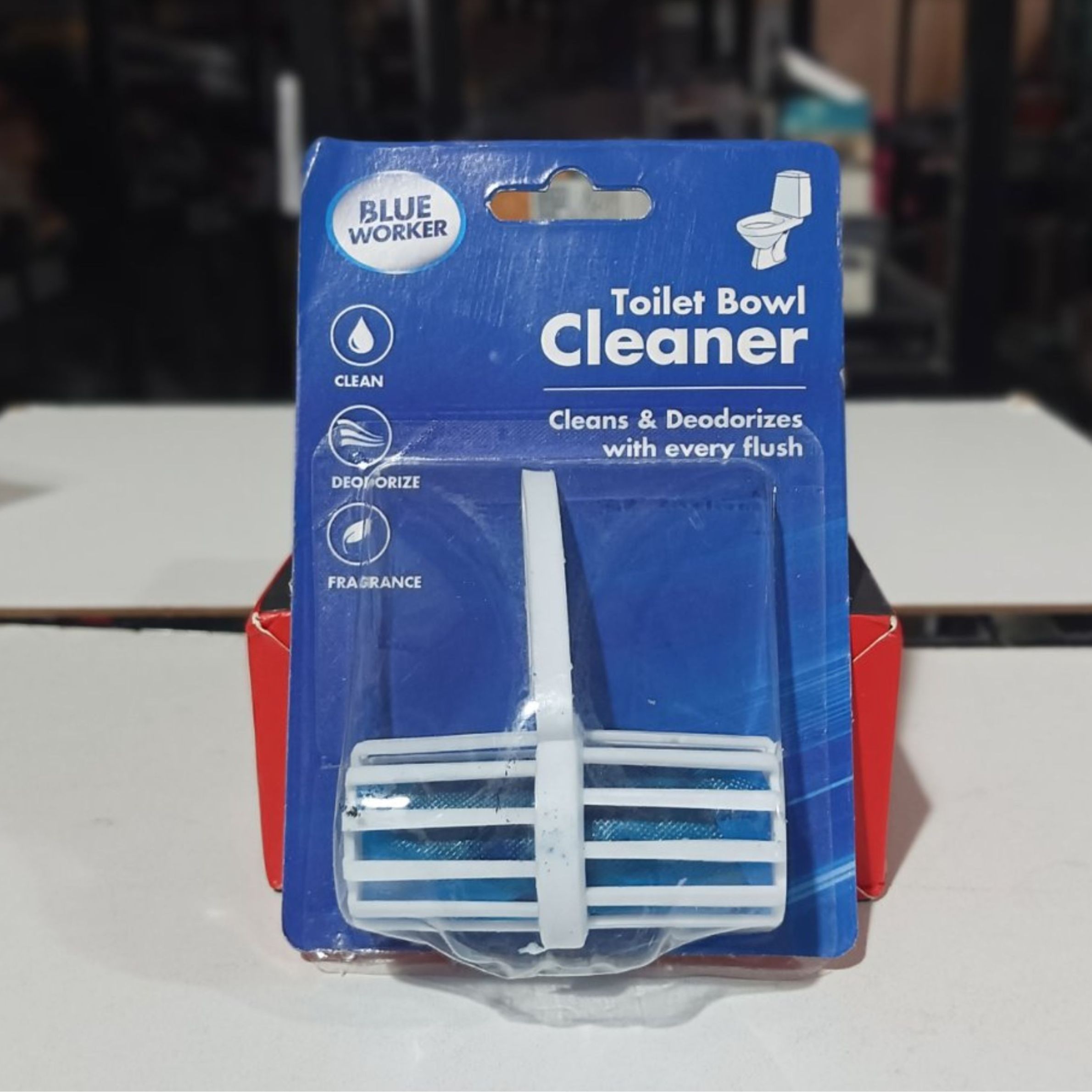 Clean Sweep Toilet Bowl Cleaner with Plastic Holder | HMR Shop N' Bid