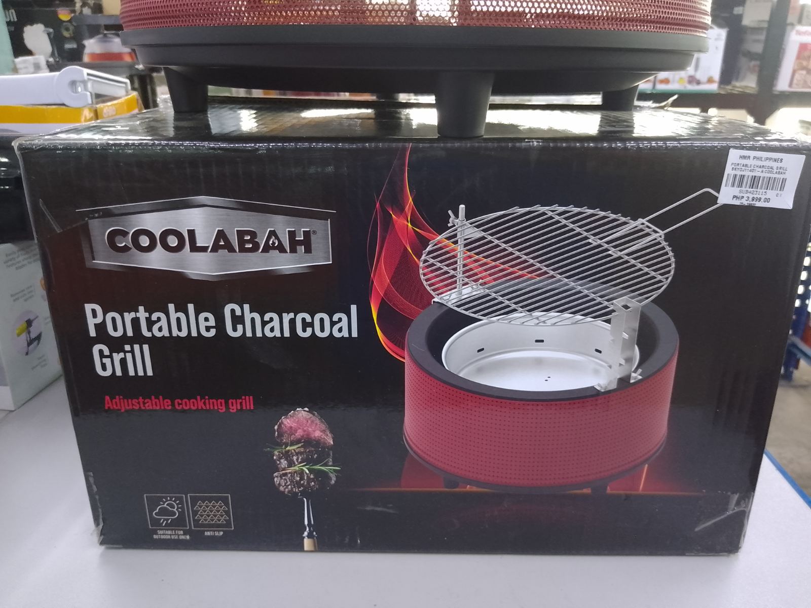 Coolabah Portable Charcoal Grill Skydj11401-a | HMR Shop N' Bid
