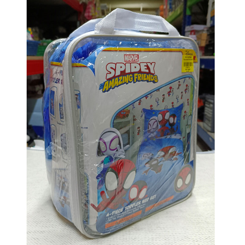 Disney Spidey and His Amazing Friends Toddler Bed Set | HMR Shop N' Bid