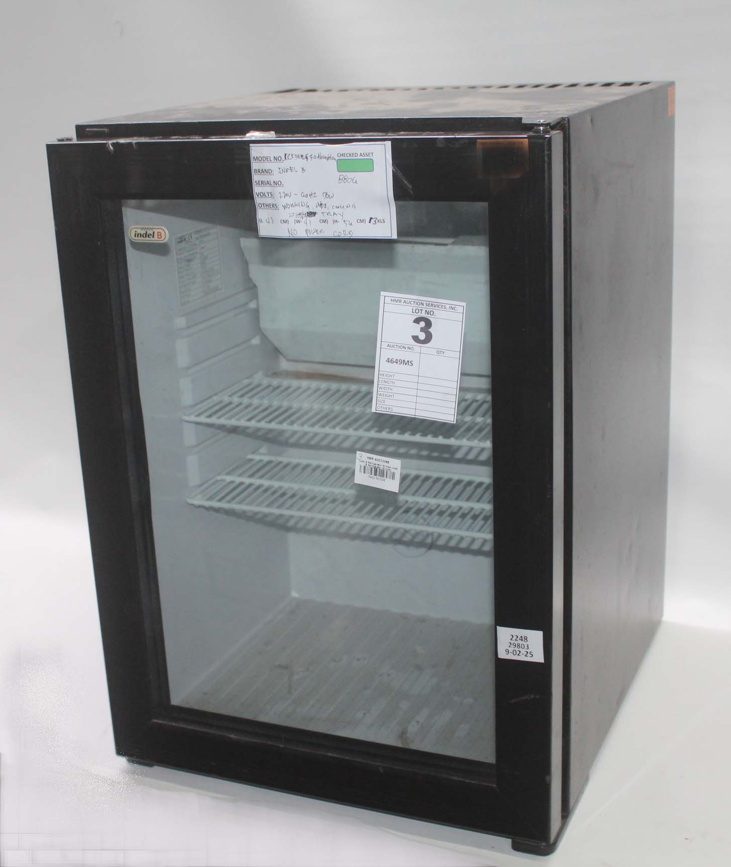 Indel B Refrigerator Minibar ICEBERG 40 - Indel B Refrigerator Minibar ...