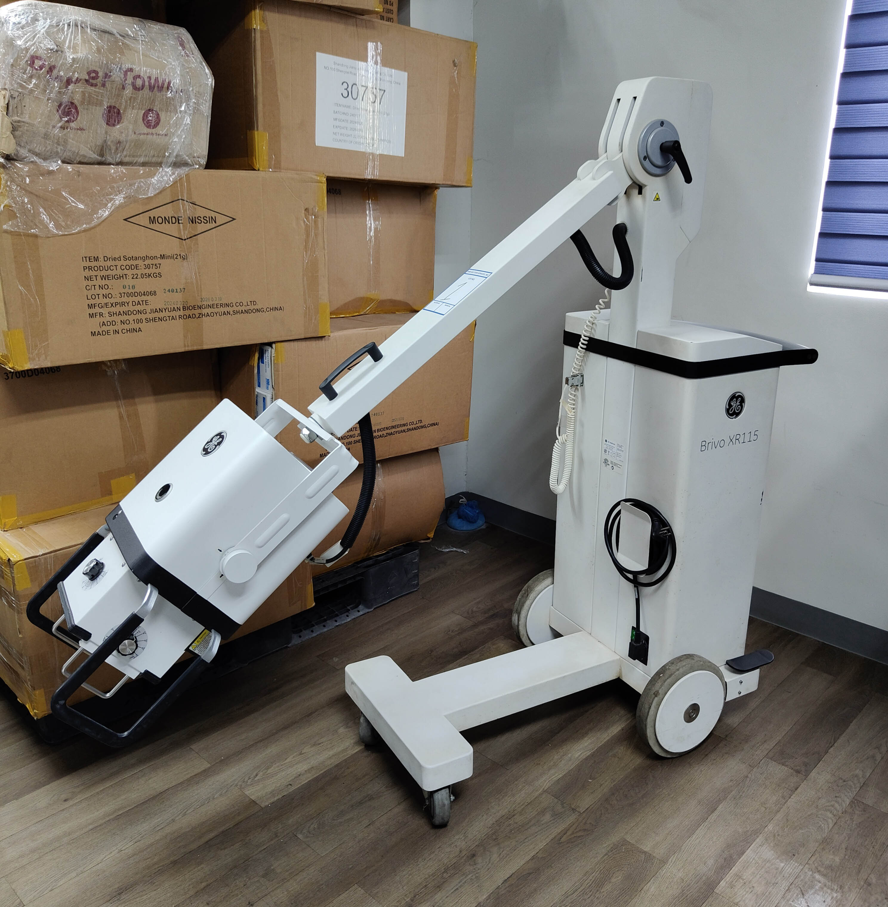 GE Radiography X-Ray System Brivo XR115 — Lot 1 | HMR Shop N' Bid