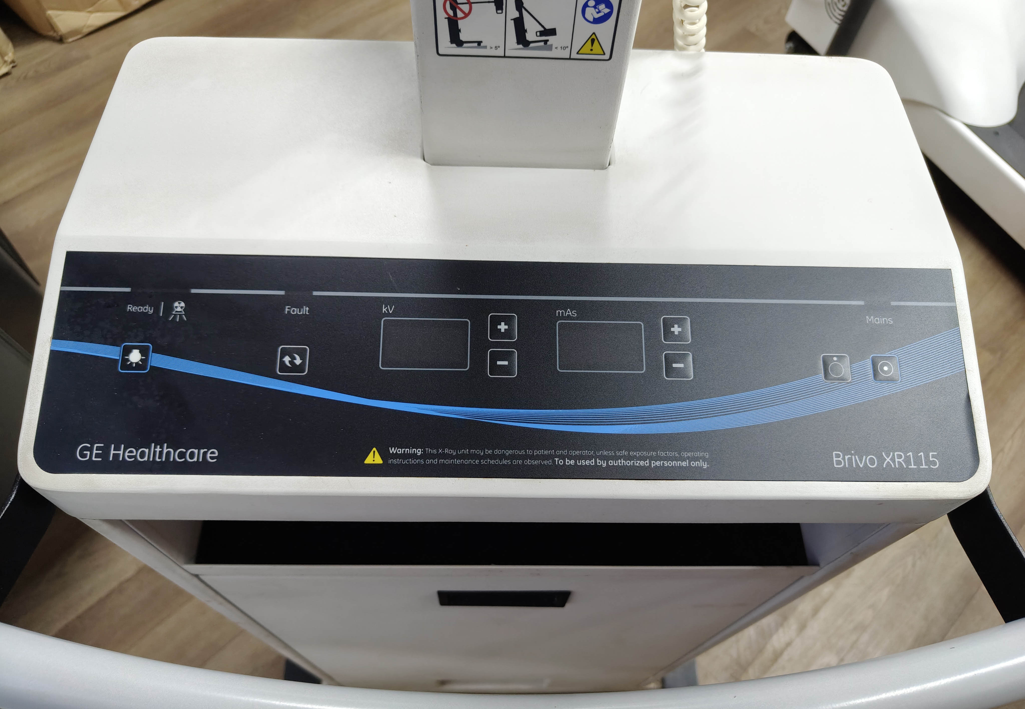 GE Radiography X-Ray System Brivo XR115 — Lot 1 | HMR Shop N' Bid