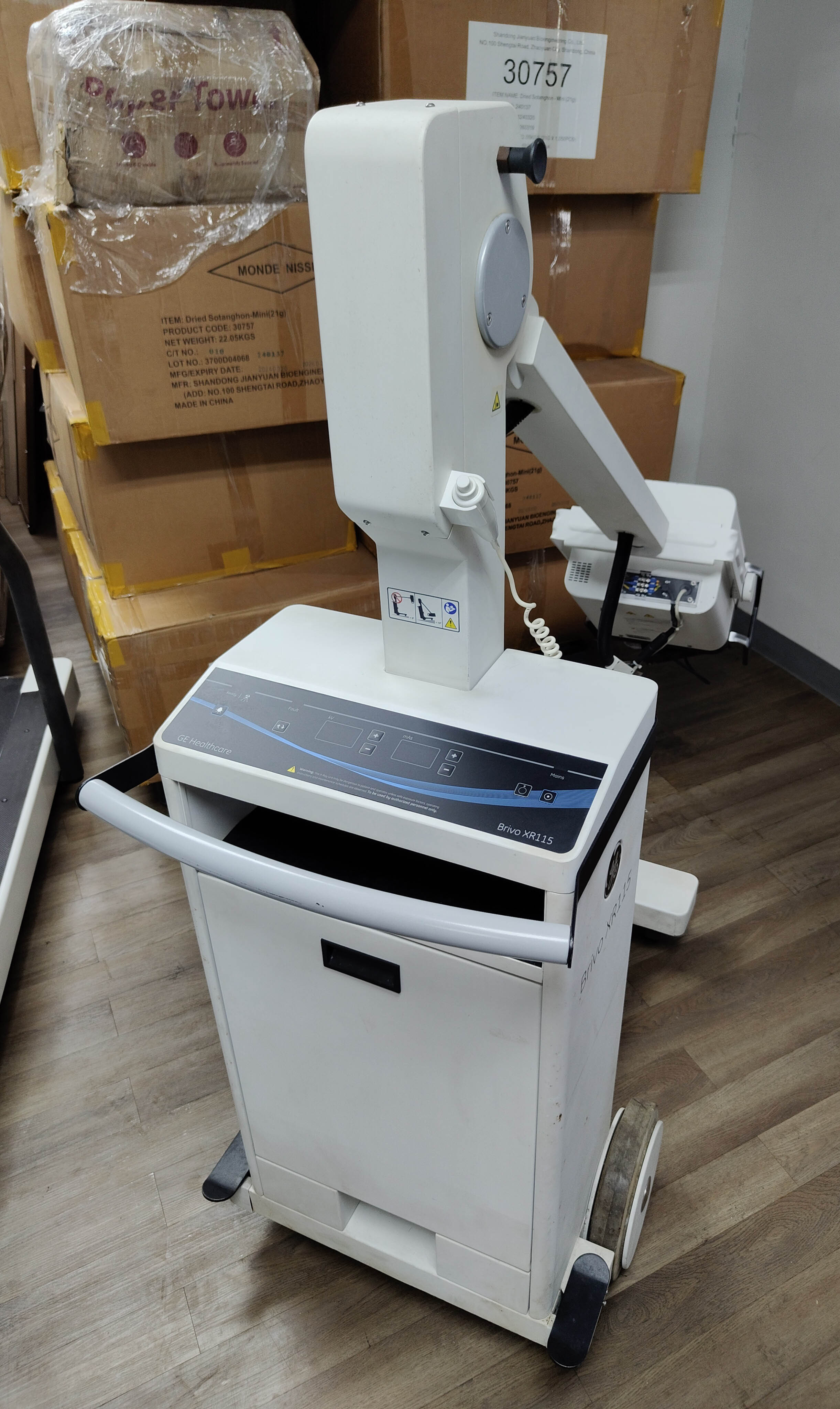 GE Radiography X-Ray System Brivo XR115 — Lot 1 | HMR Shop N' Bid