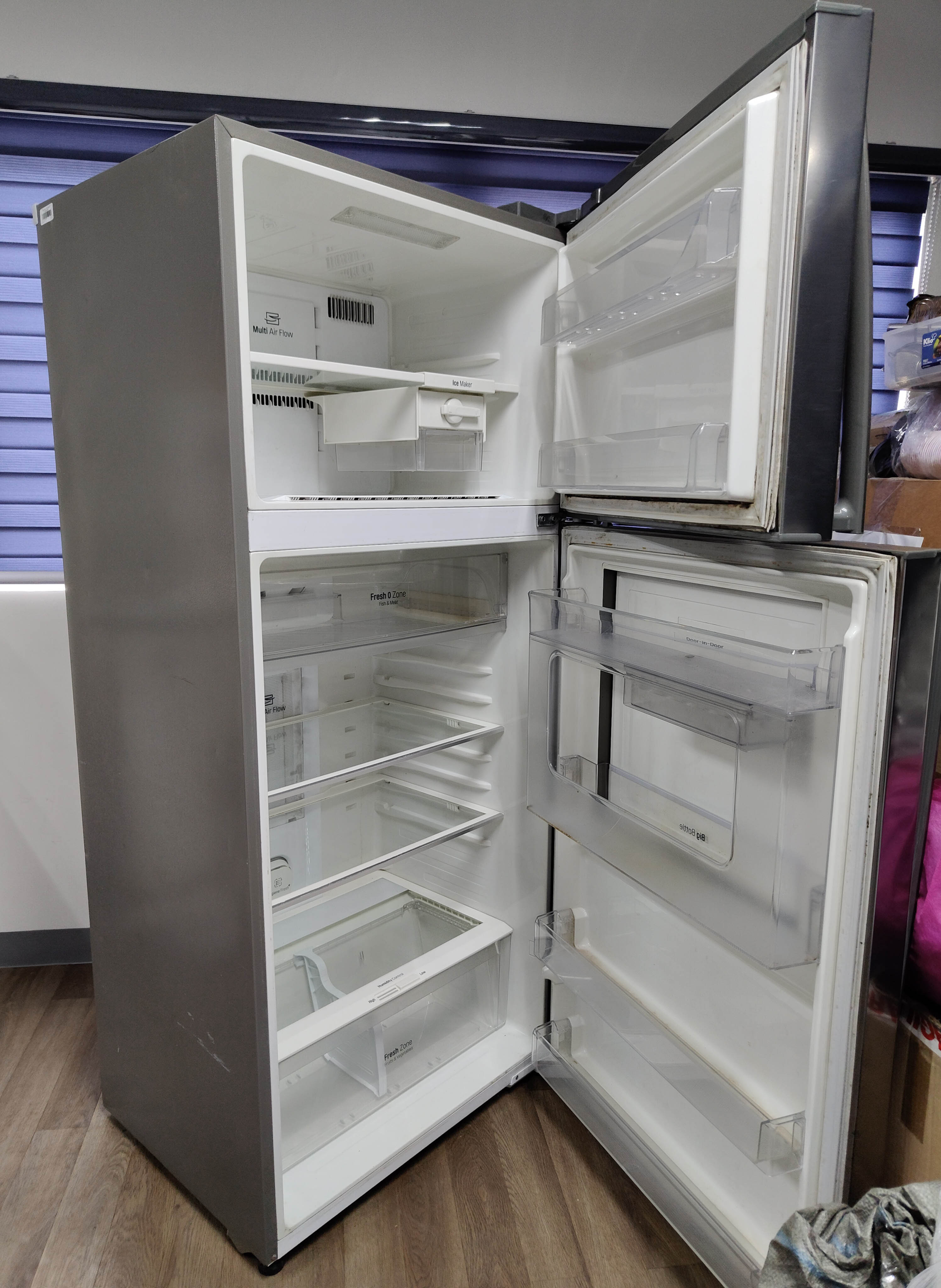 LG 2-Door Smart Inverter Refrigerator — Lot 6 | HMR Shop N' Bid