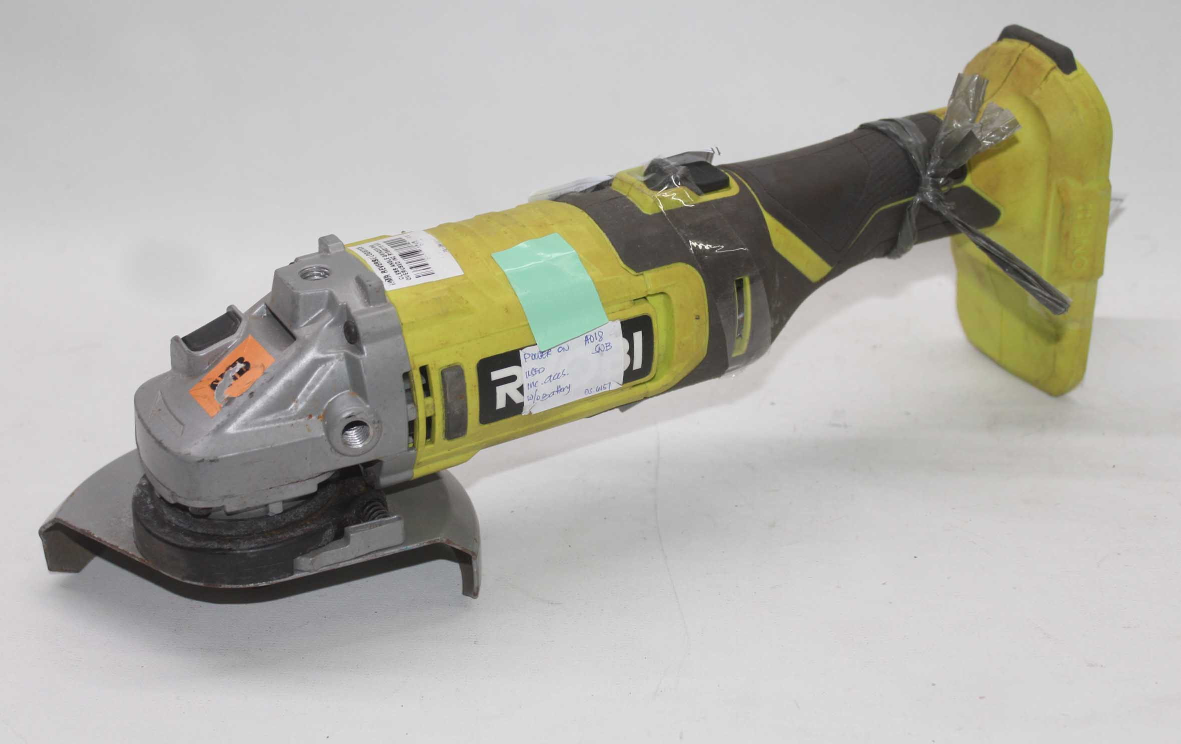 Ryobi Angle Grinder R18AG1 - Ryobi Angle Grinder R18AG1 | HMR Shop N' Bid