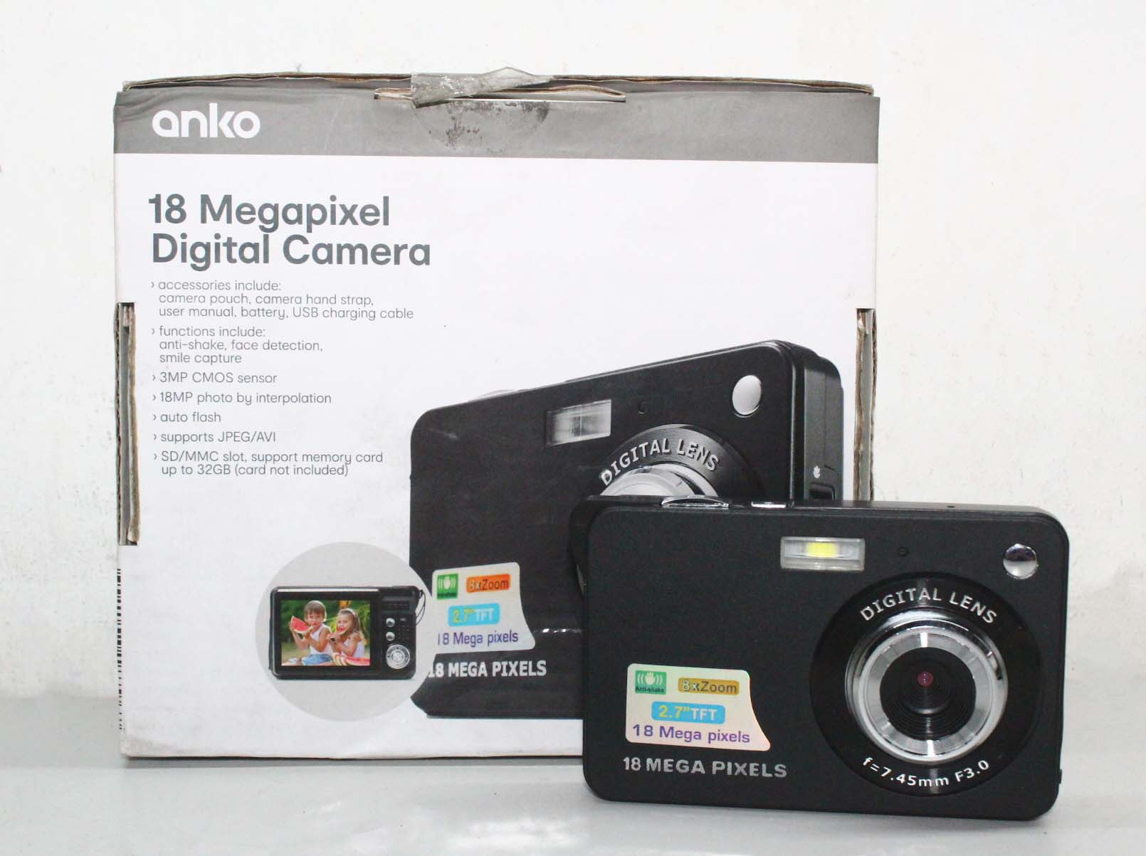 Anko 18 Megapixel Digital Camera - Anko 18 Megapixel Digital Camera ...