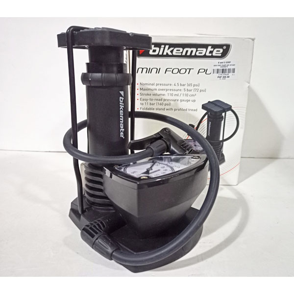 Bikemate Mini Foot Pump | HMR Shop N' Bid