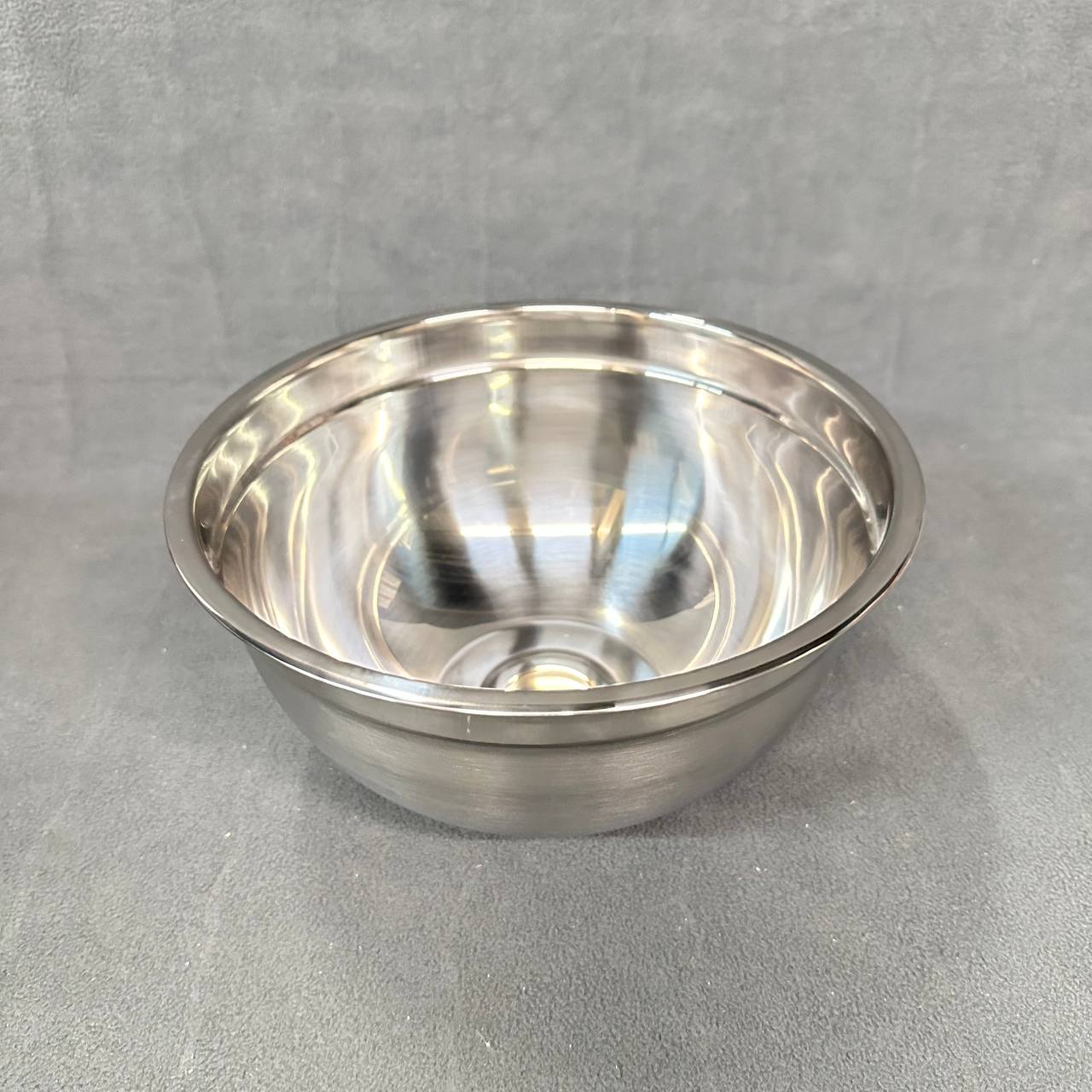 Edge Stainless Steel Mixing Bowl Deep KW-219 24cm | HMR Shop N' Bid