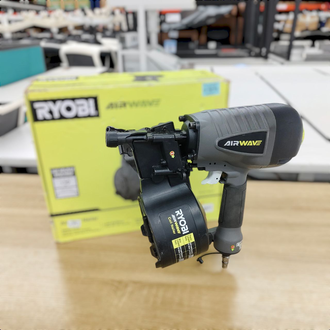 Ryobi Coil Nailer Airwave RA-NC1565-K Asis Scratches | HMR Shop N' Bid