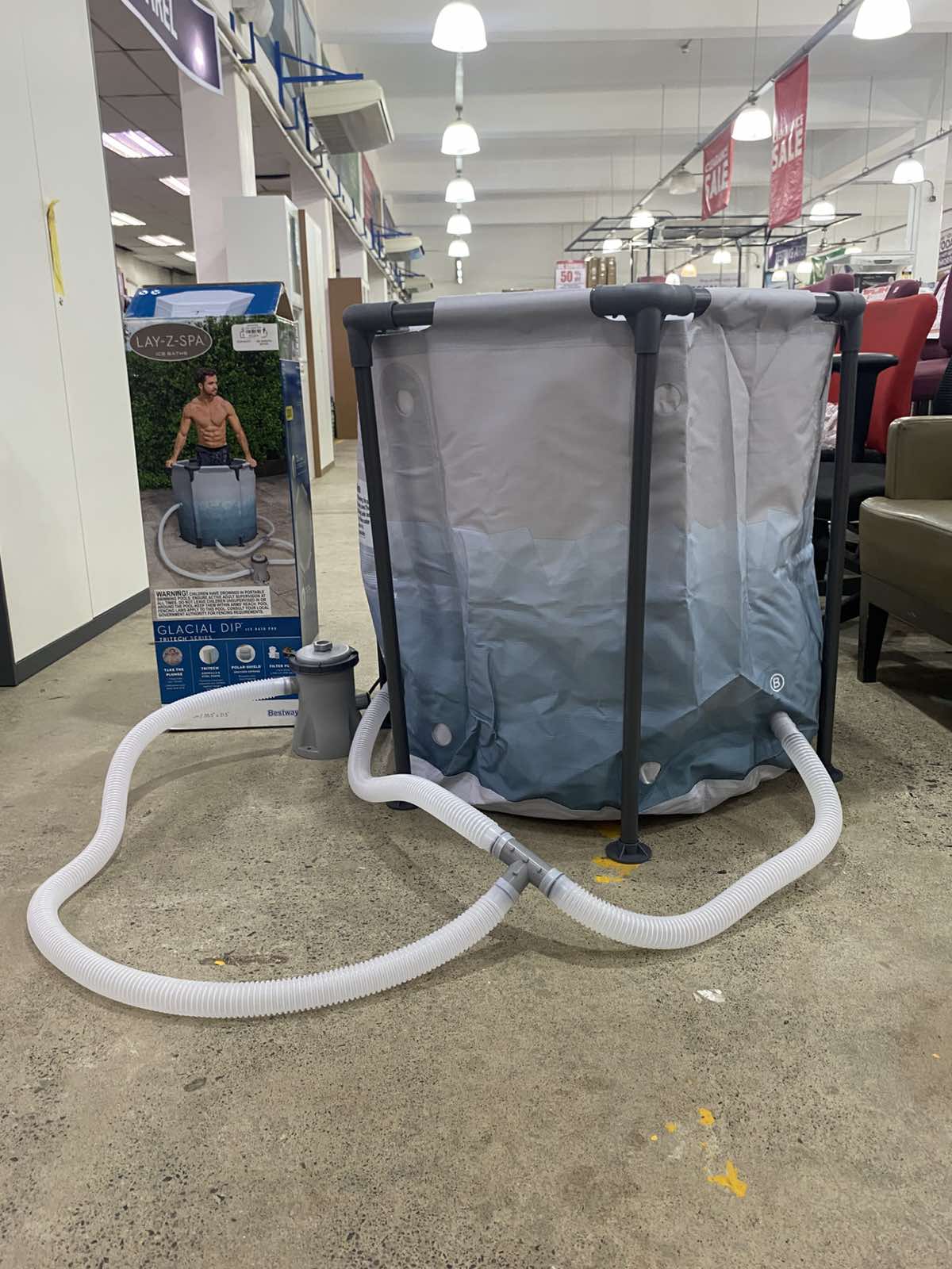 Bestway Glacial Dip Ice Bath Pod Wb A1746511 | HMR Shop N' Bid