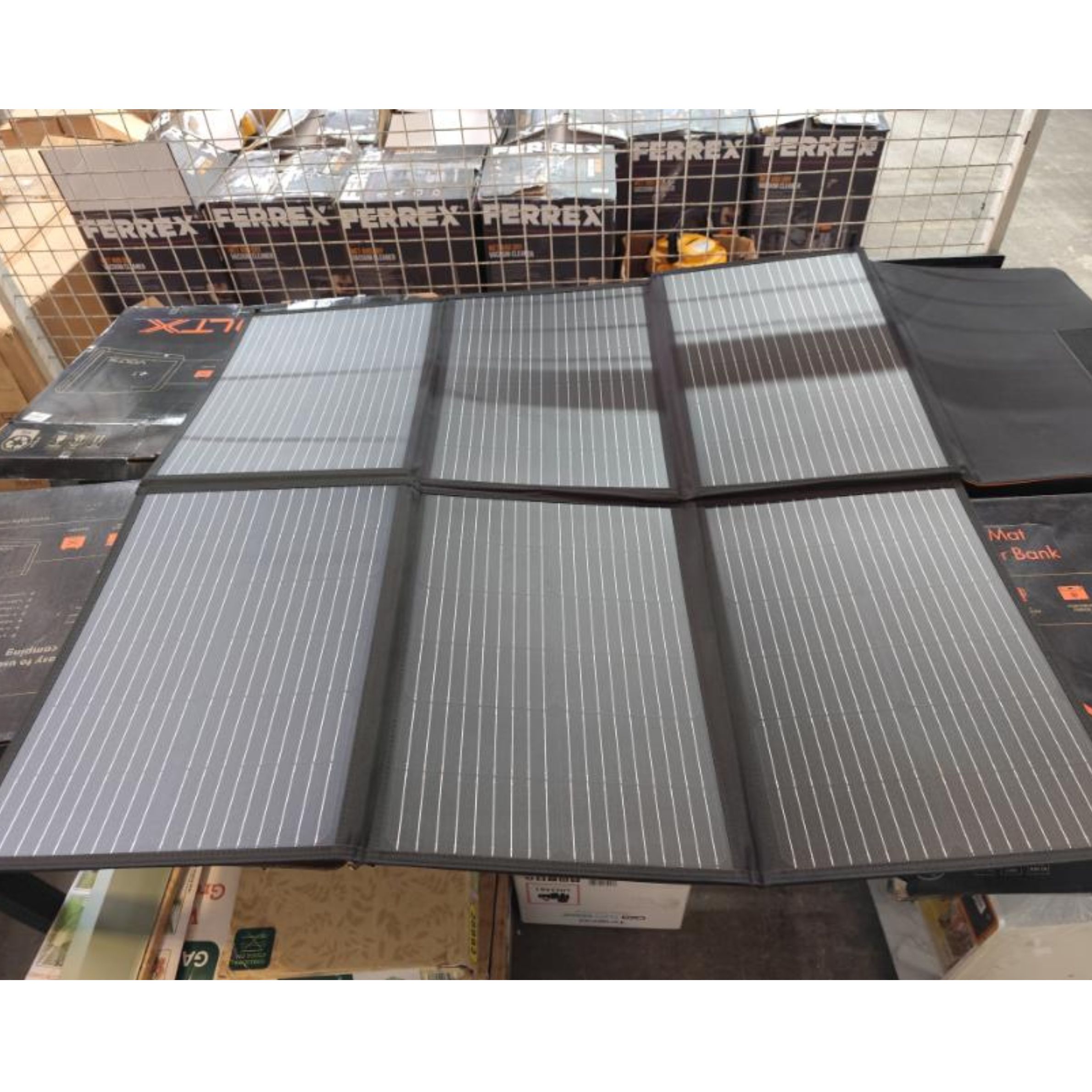 VOLTX 18V 200W Folding Solar Mat Portable Power Bank | HMR Shop N' Bid