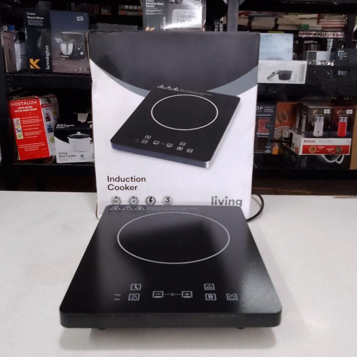 Living & Co Induction Cooker 2000W SRO8321 | HMR Shop N' Bid
