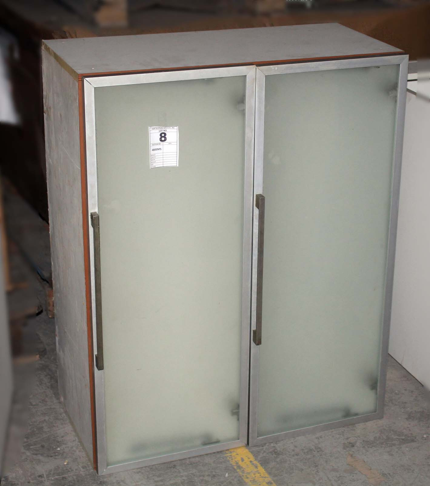 Wood Modular Cabinet — Lot 8 | HMR Shop N' Bid