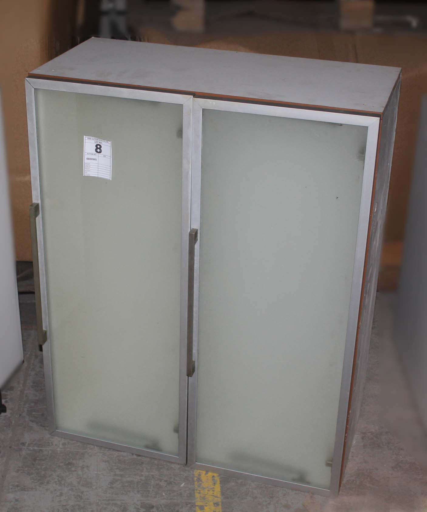 Wood Modular Cabinet — Lot 8 | HMR Shop N' Bid