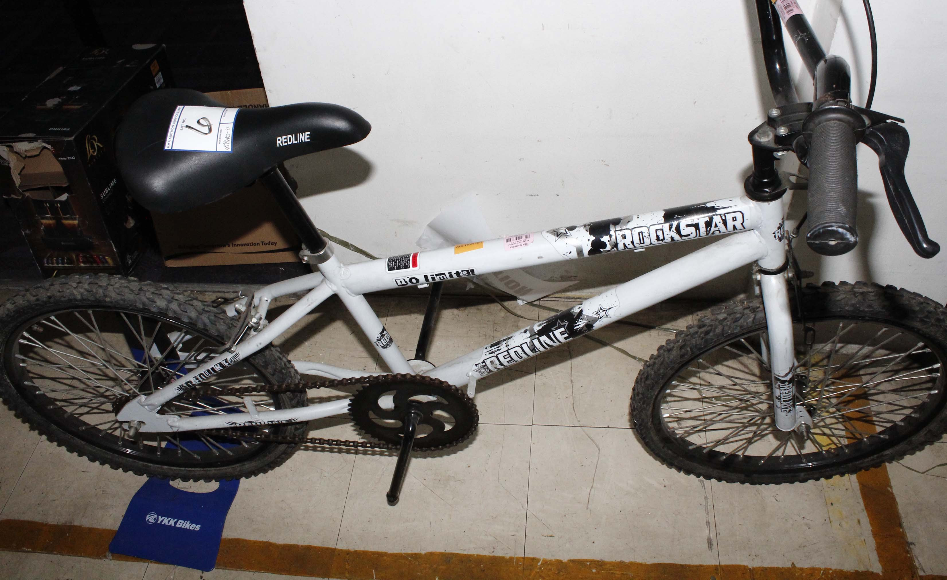 2pcs Rockstar Redline BMX Bike and YKK Bikes Steel Bike Stand — Lot 6 ...