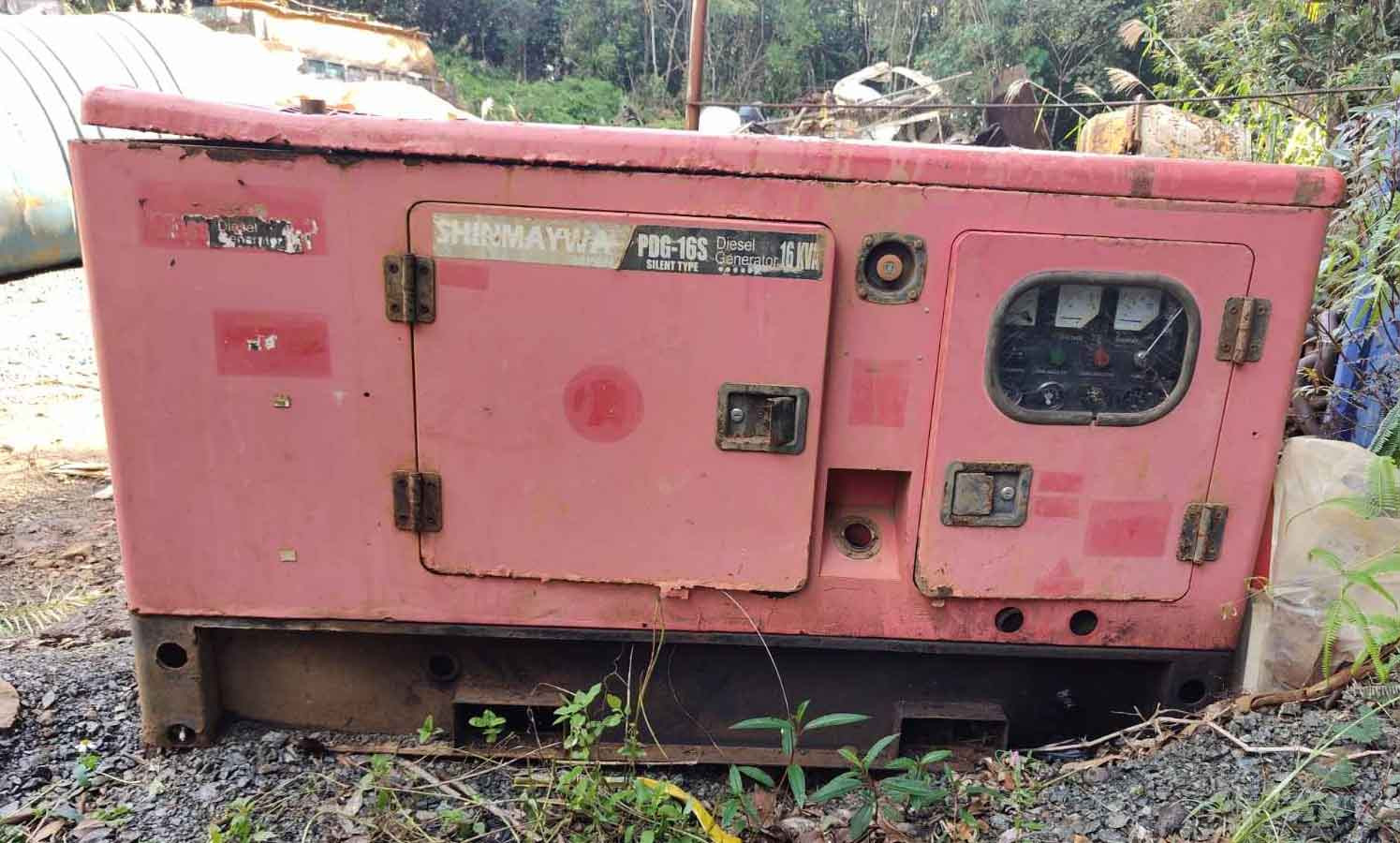 16 KVA Shinmaywa Diesel Generator PDG-16S — Lot 5 | HMR Shop N' Bid