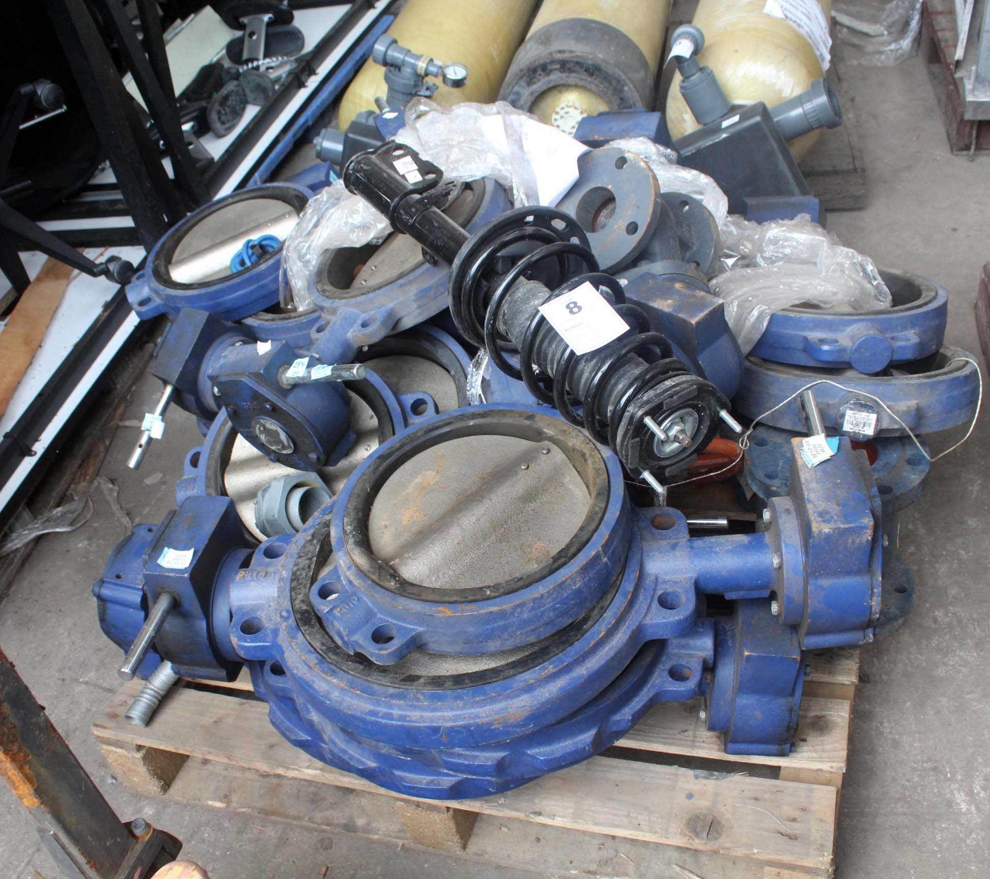 Cast Iron Butterfly Valve, Shock Absorber and Swing Check Valve / 1 ...