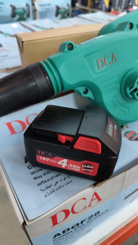 DCA Cordless Air Blower 18v with Battery and Charger ADQF28 | HMR Shop ...