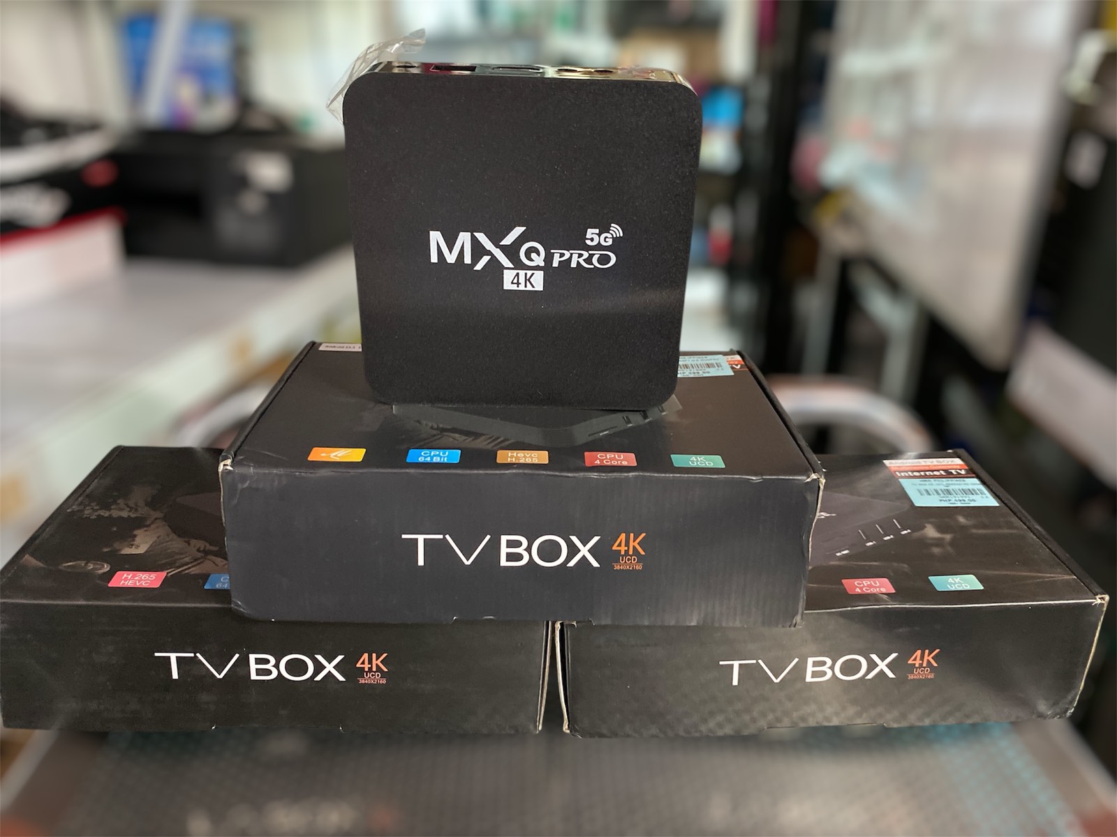 MXQPro TV Box 4K UCD 3840X2160 | HMR Shop N' Bid