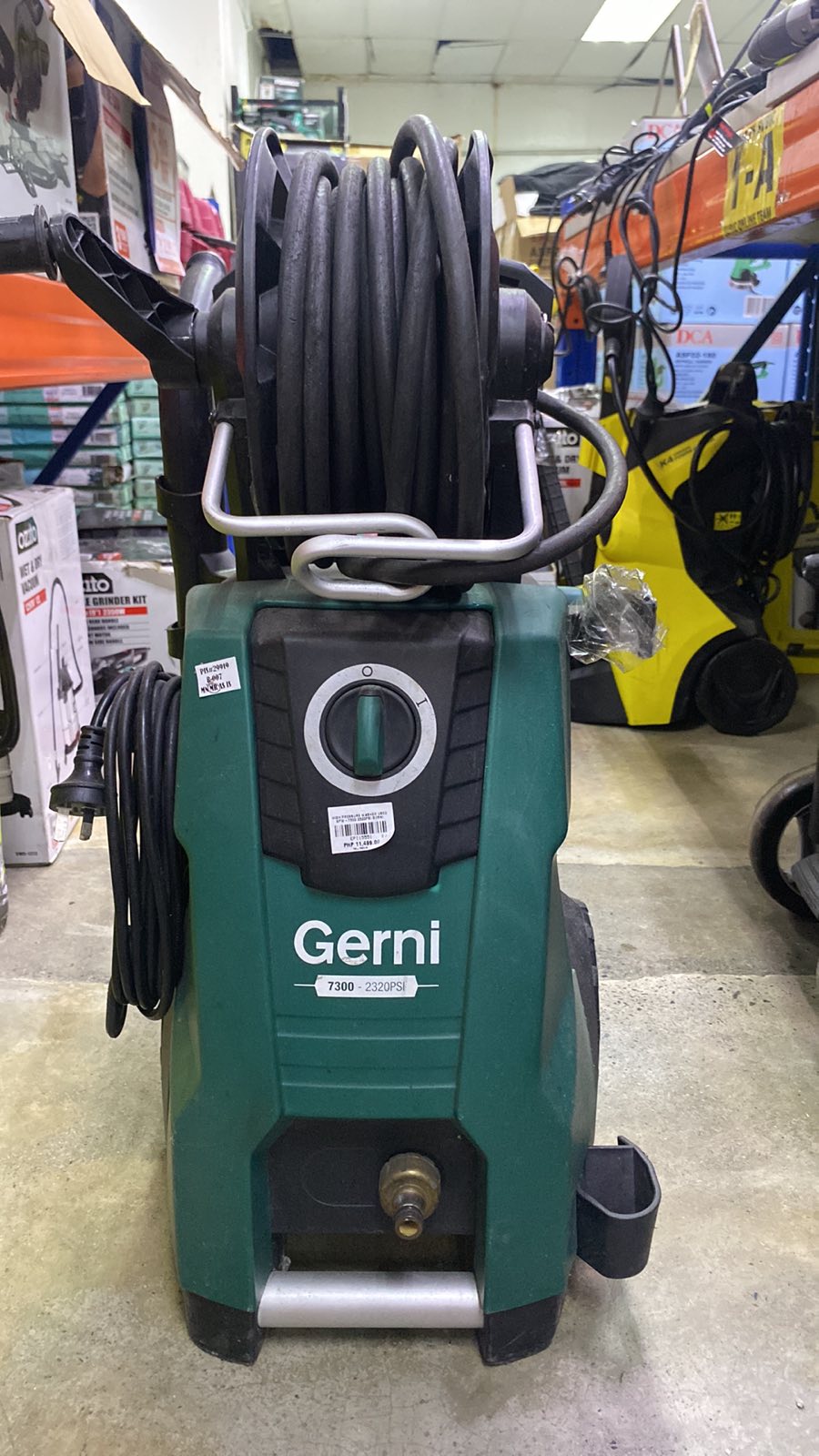 Gerni High Pressure Washer Gpw-7300 2320psi | HMR Shop N' Bid