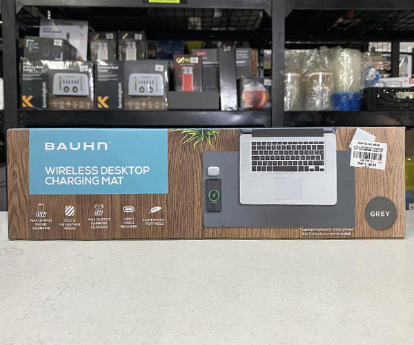 Bauhn Wireless Desktop Charging Mat AWDCMC-0225-DM | HMR Shop N' Bid