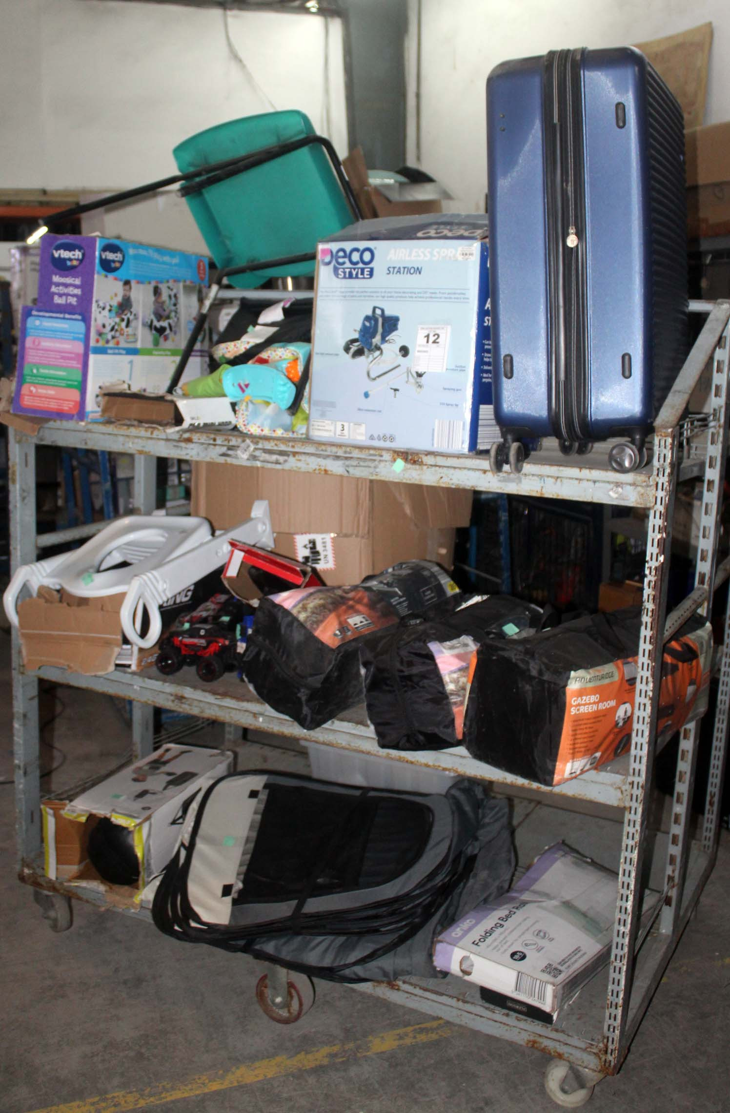 Airless Spray Station, Guest Chair, Luggage Bag, Gazebo Tent and ...
