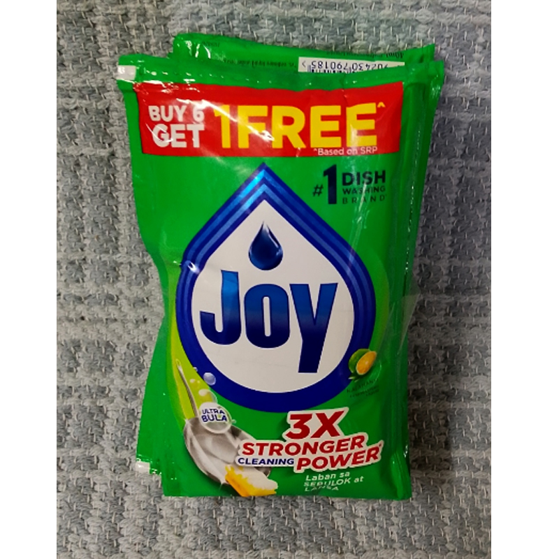 Joy Dishwashing Liquid Sachet Bundle (40ml) - Buy 6, Get 1 FREE! | HMR ...