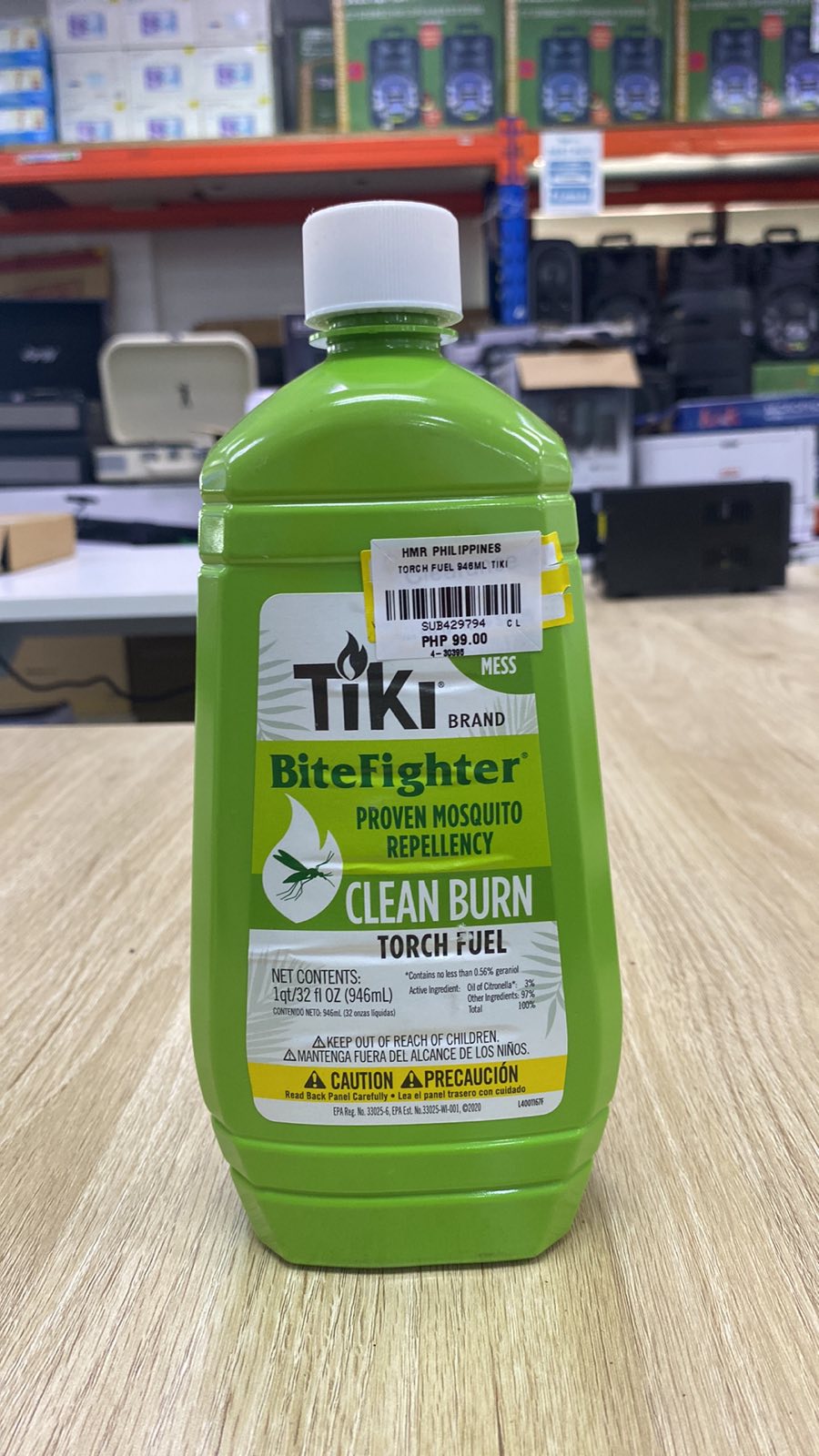 Tiki Torch Fuel 946ml | HMR Shop N' Bid