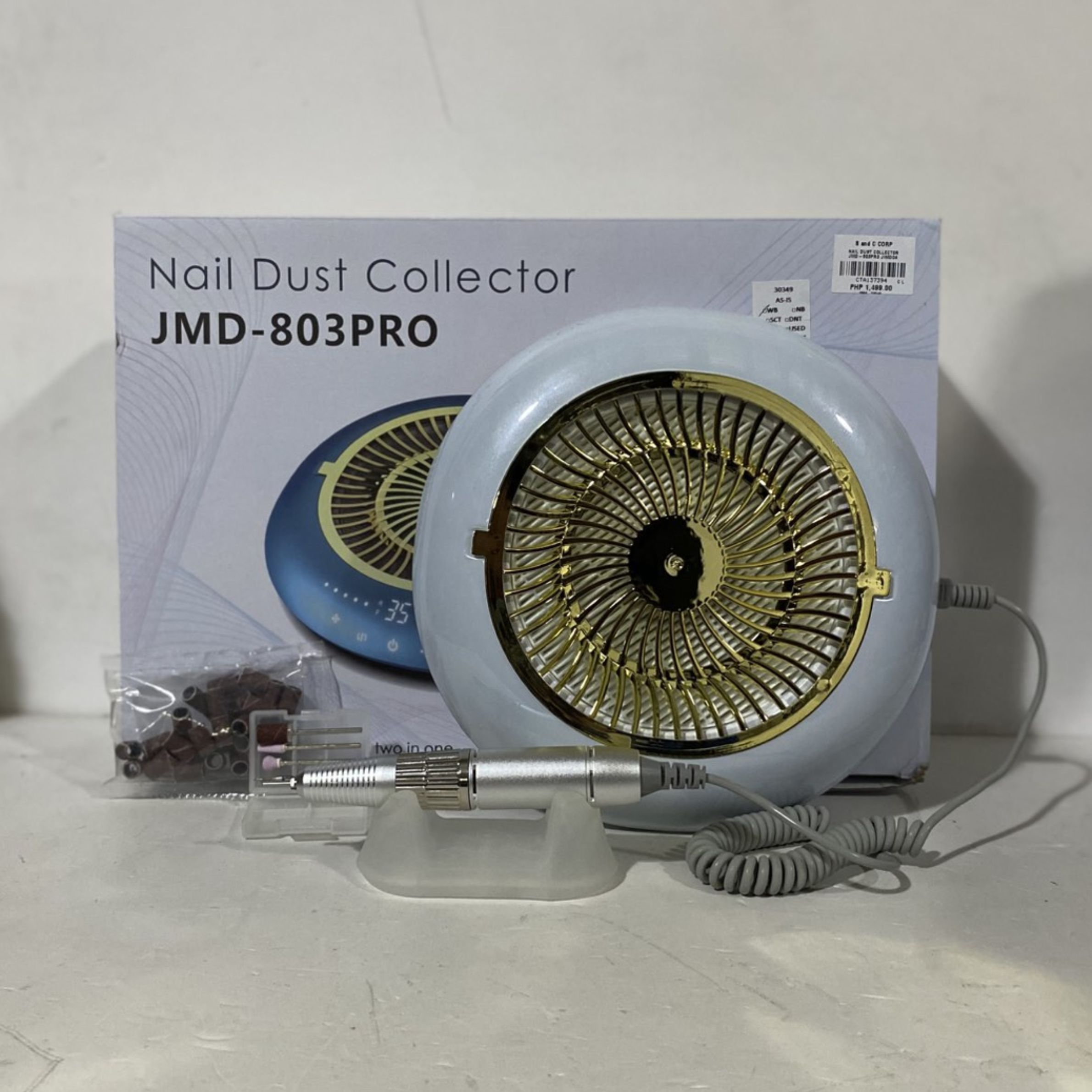 JimDoa Nail Drill and Dust Collector JMD-803PRO | HMR Shop N' Bid