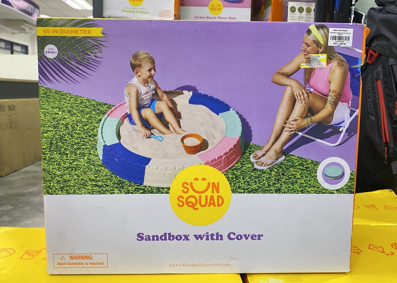 Sun Squad Sandbox W/cover | HMR Shop N' Bid
