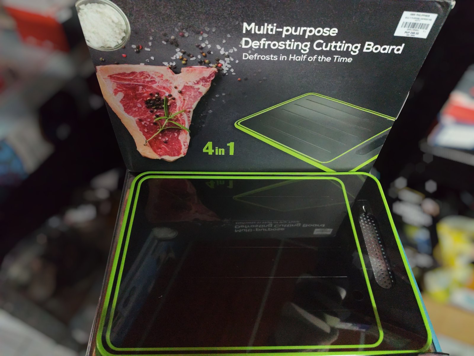Multi Purpose Defrosting Cutting Board | HMR Shop N' Bid