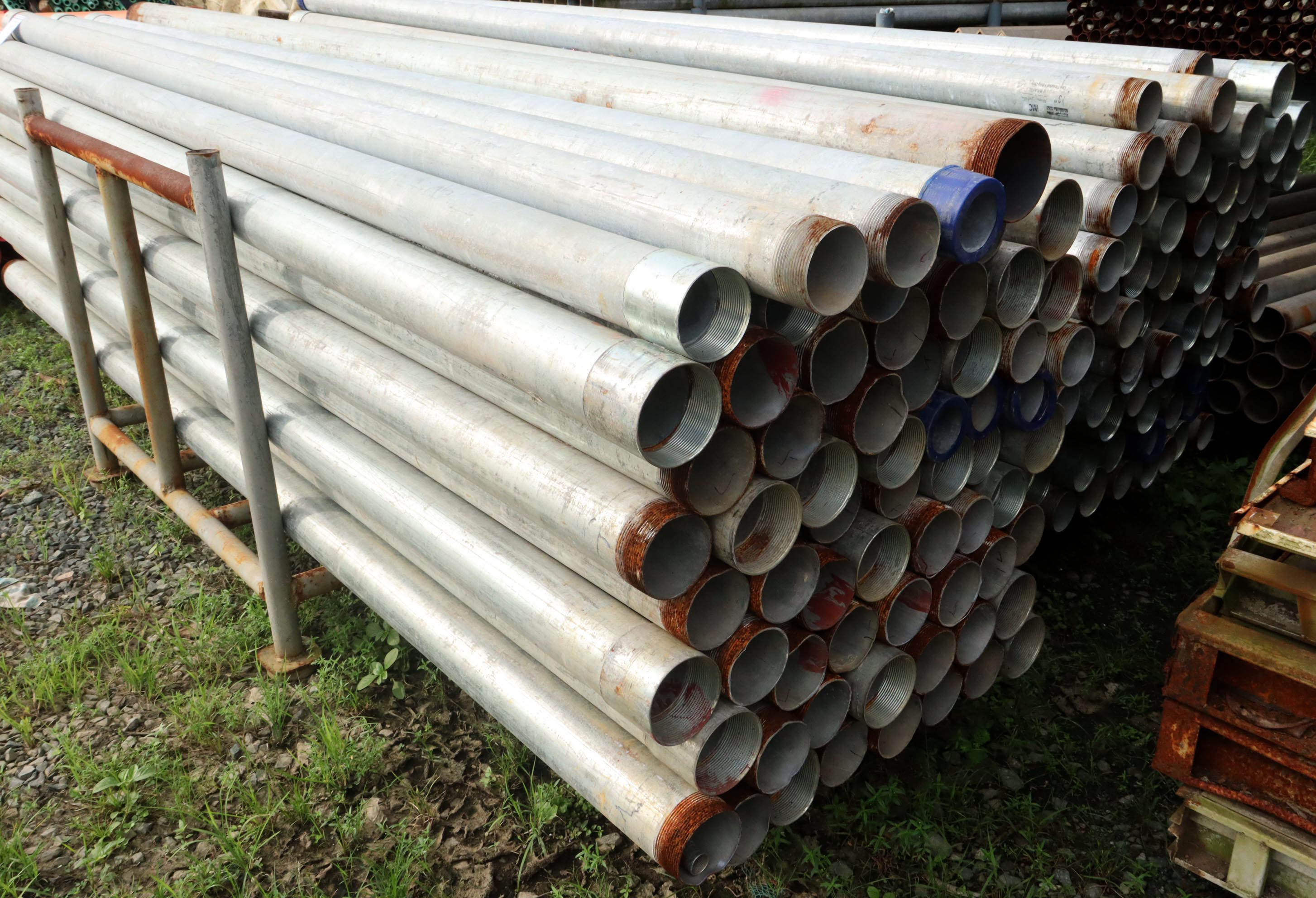 Angle Bar, Metal Spandrel, Fireproof Door and Assorted Metal Pipes (1 ...