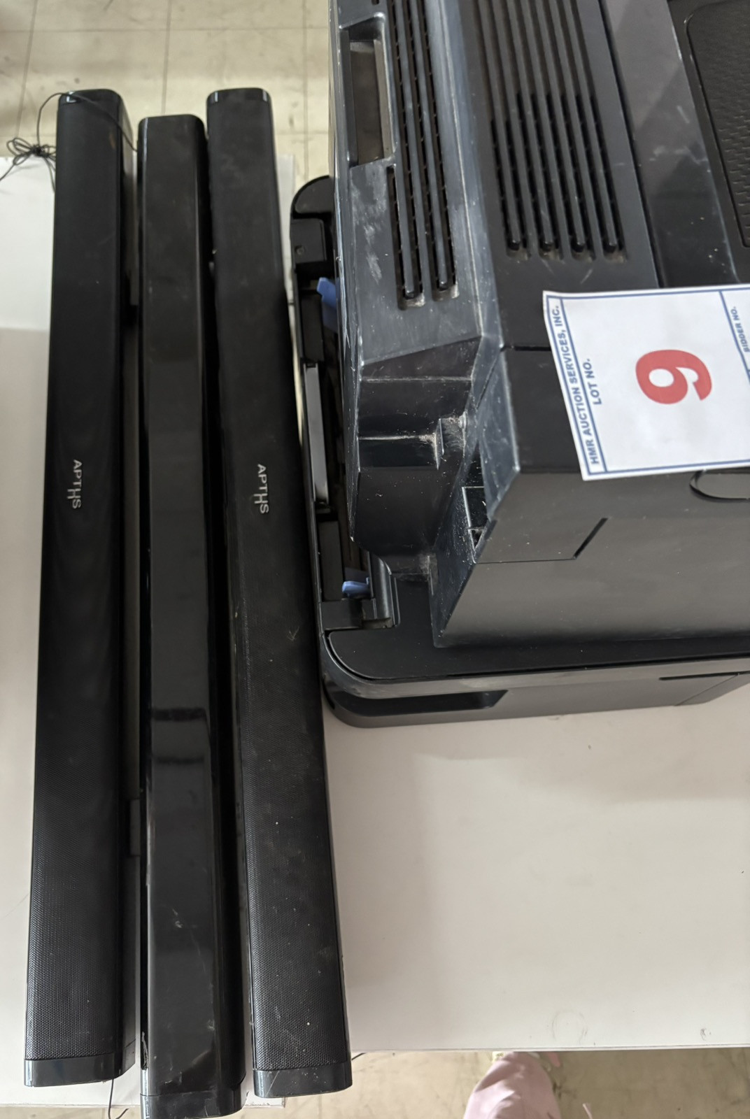 Printer, Soundbar and LCD Monitor / 6-units - Printer, Soundbar and LCD ...