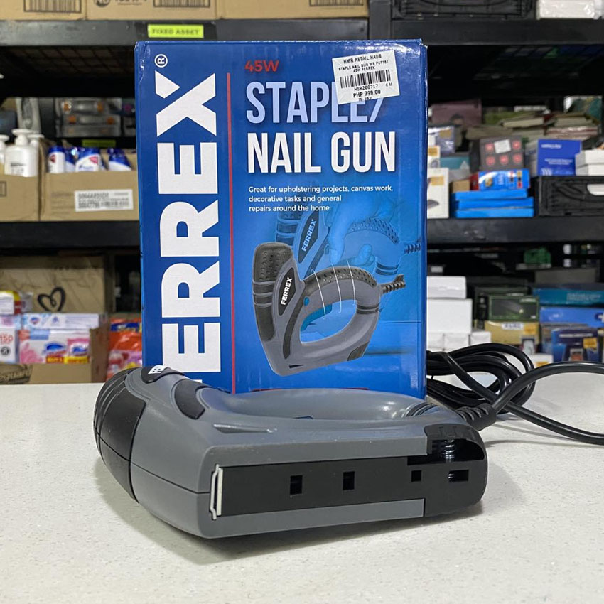 Ferrex Staple Nail Gun 45W PCT161 | HMR Shop N' Bid