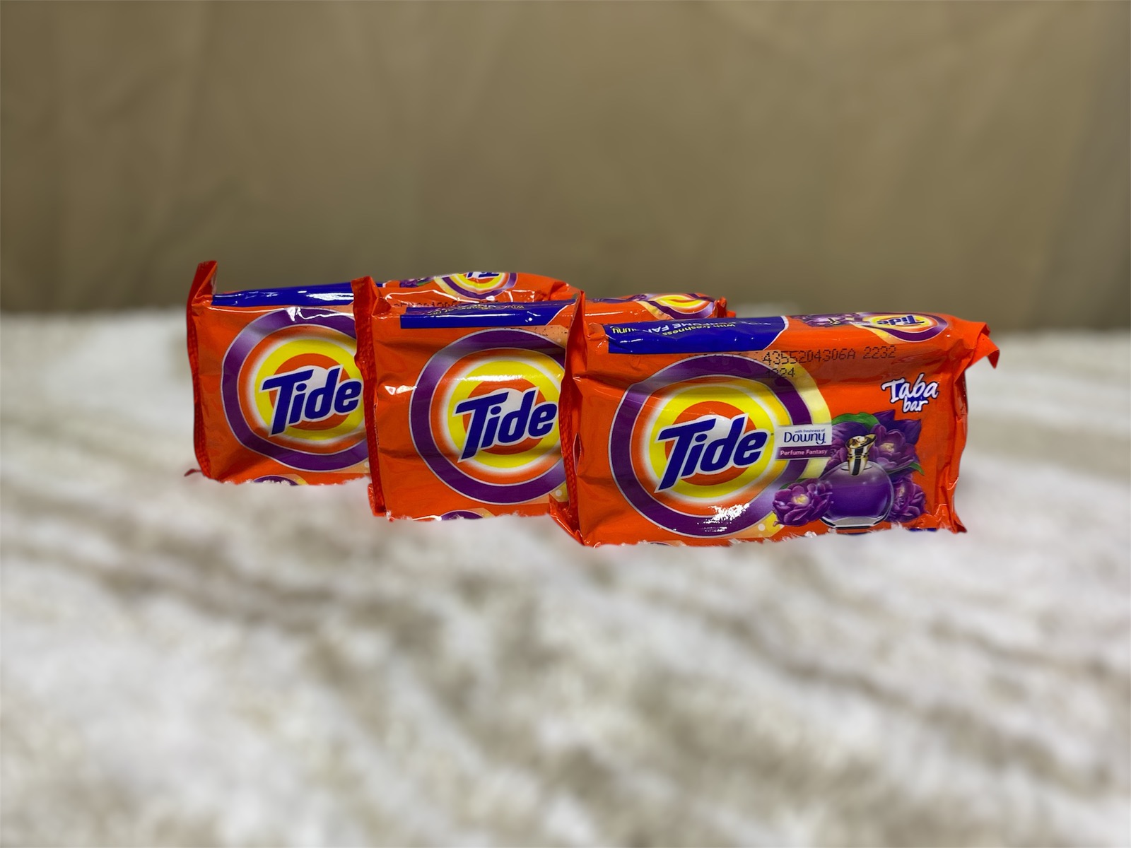 Tide Ultra Taba Bar Detergent - Downy Perfume Fantasy Scent (3 x 125g ...