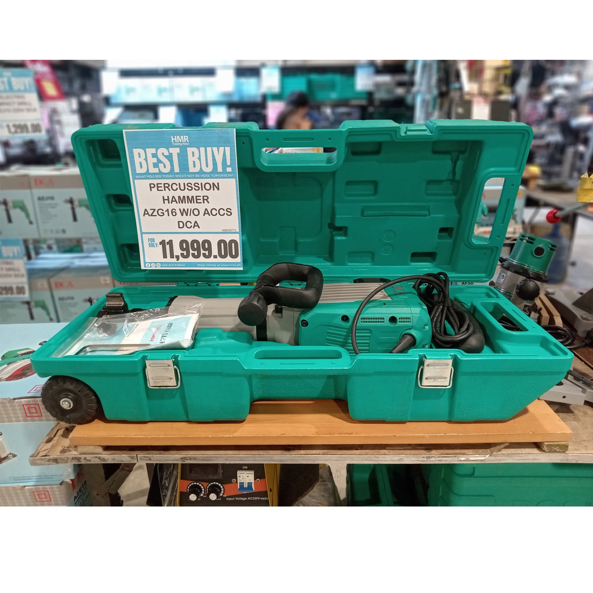 DCA Percussion Hammer AZG16 Tool Only | HMR Shop N' Bid