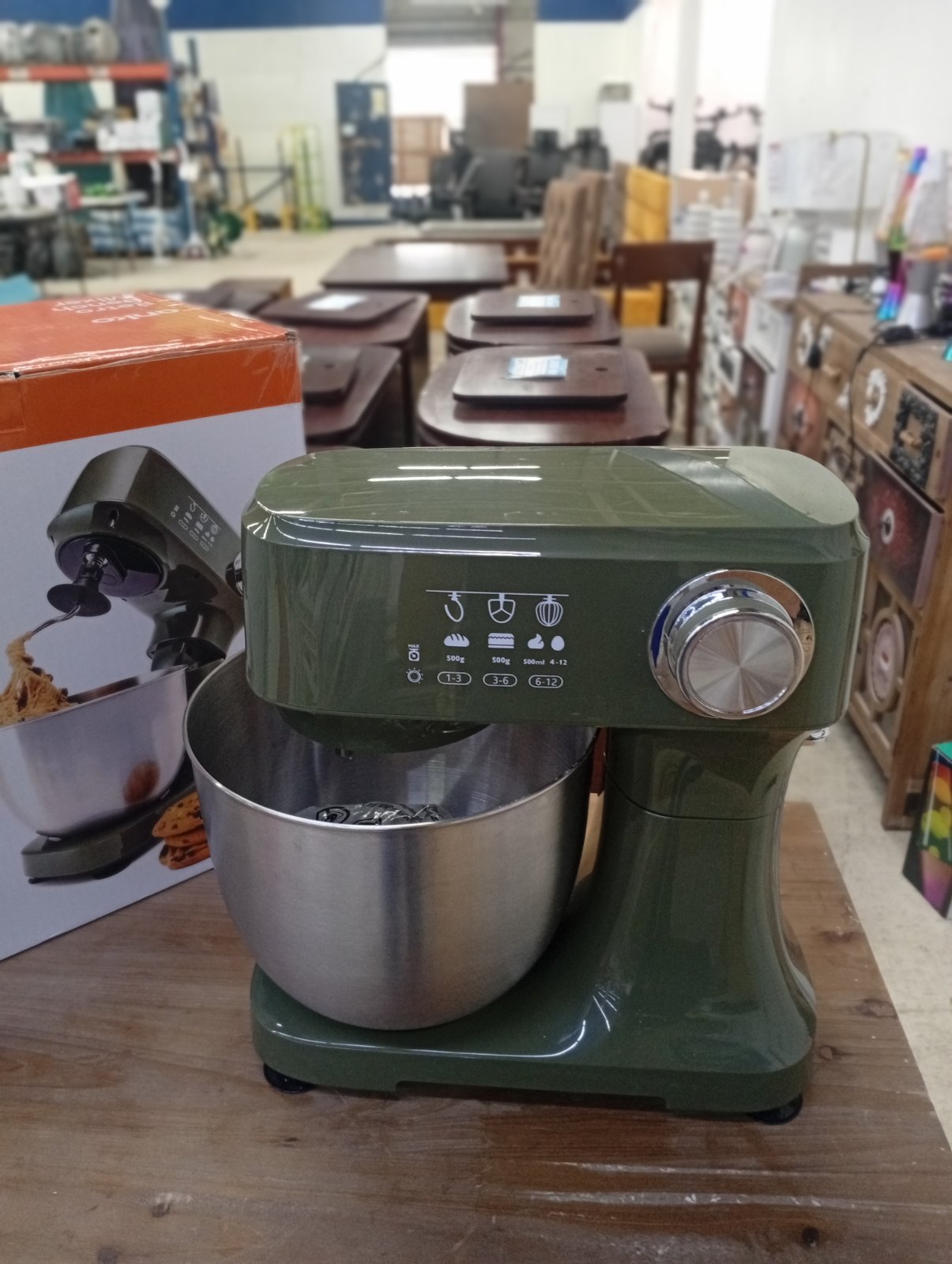 Anko Retro Bench Mixer KM3000CD-SA | HMR Shop N' Bid